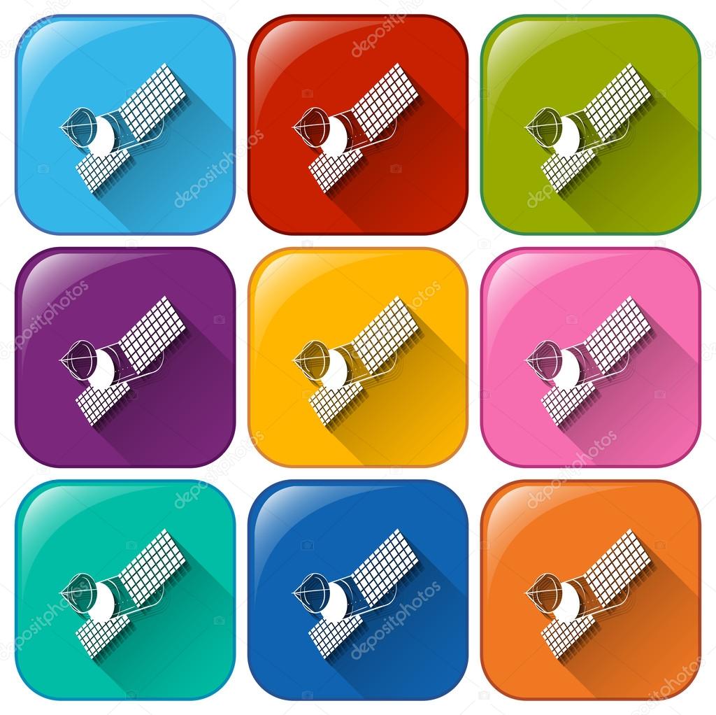 Satellite icons Stock Vector Image by ©blueringmedia #50540169