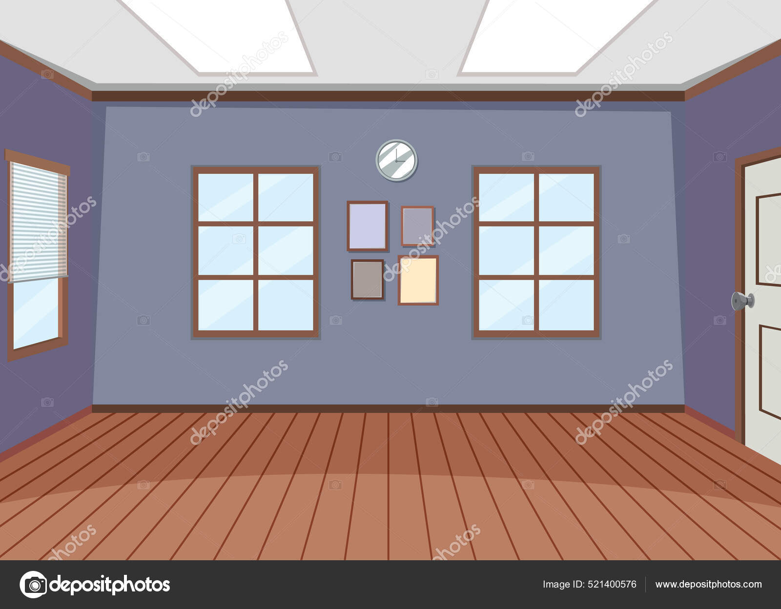 Empty Room Vector