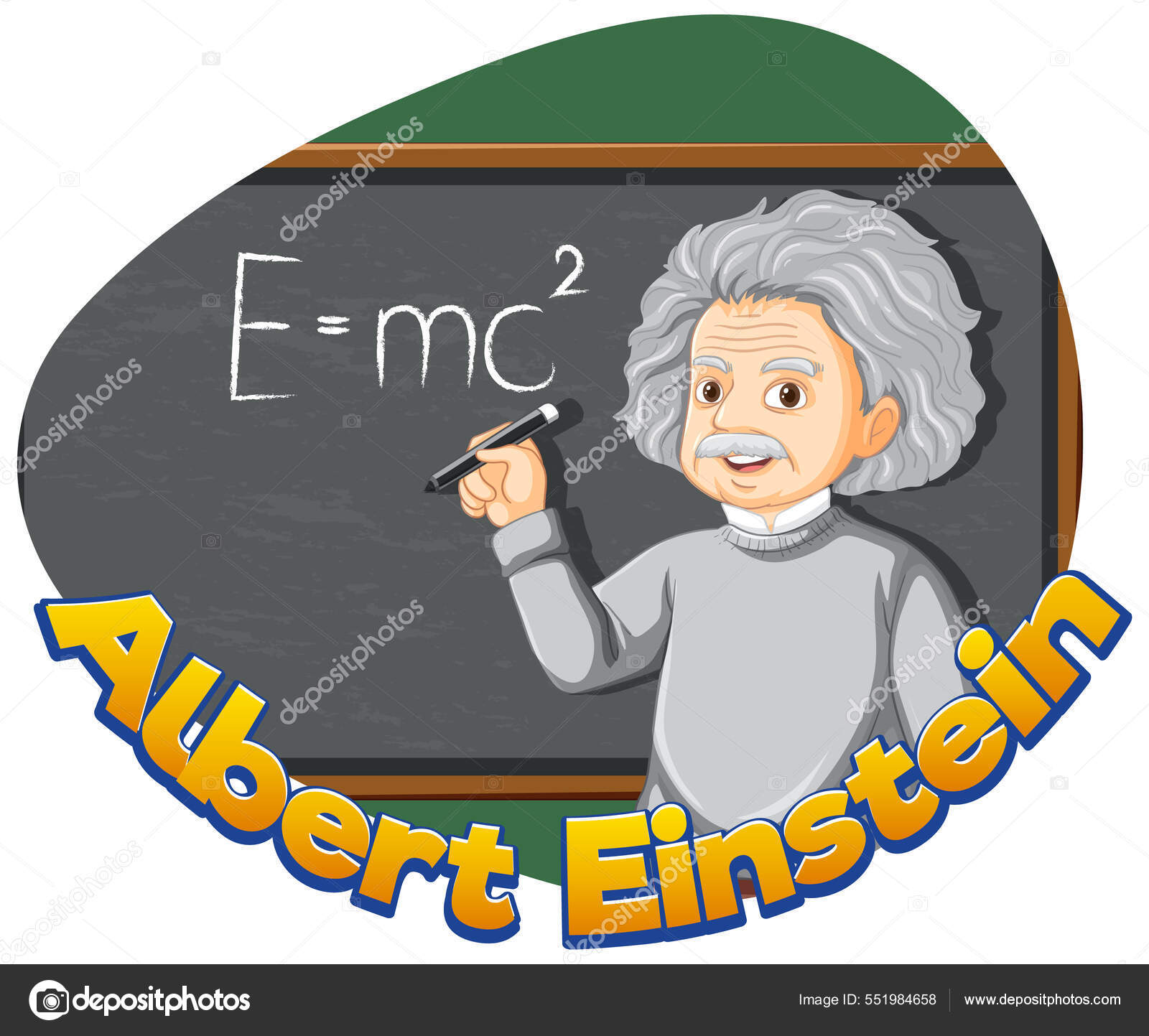 Tegneserie Albert Einstein