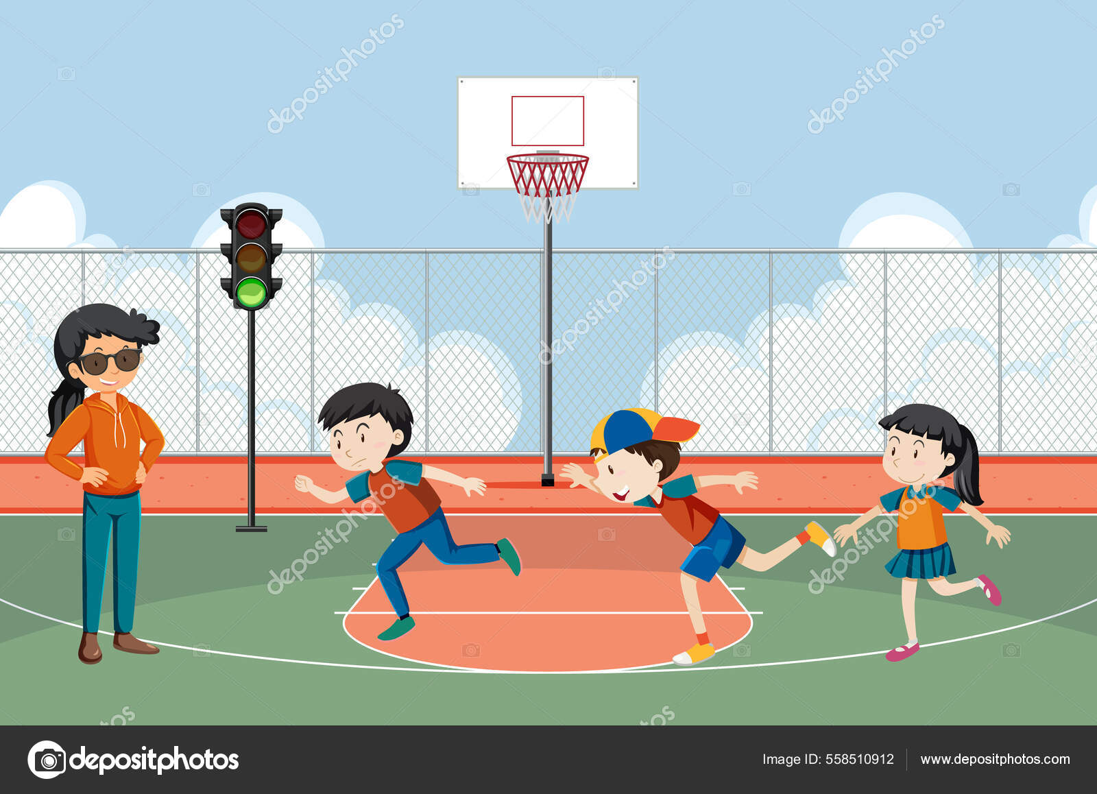 Kids School Field Trip Illustration Stock Vector Image by ...
