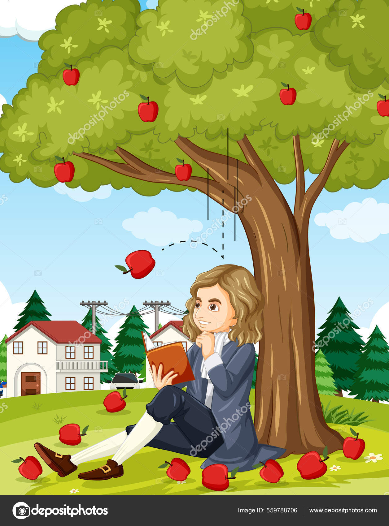 Isaac Newton Sob A Macieira 🍎 Você Conhece A História Por Trás