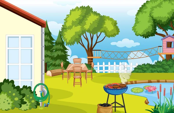 100,000 Cartoon backyard Vector Images | Depositphotos