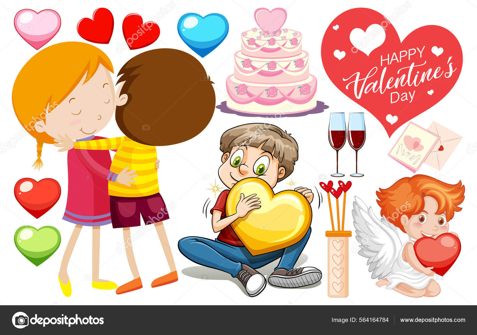 Happy Valentines Day Clip Art For Kids