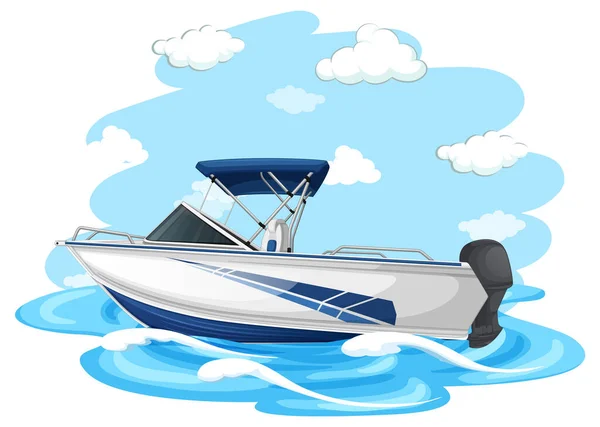 Race Boat Clip Art