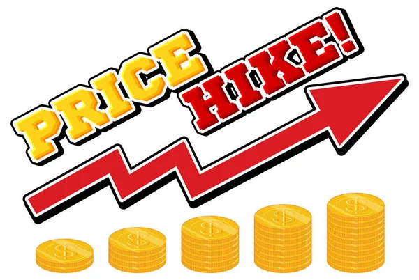 Deflation Logo Red Arrow Pointing Illustration Stock Vector Image by ...