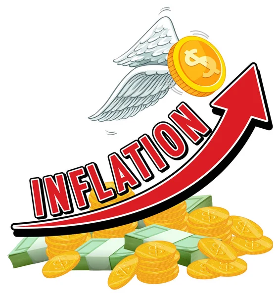 Inflation Green Font Logo Illustration Stock Vector by ©blueringmedia ...
