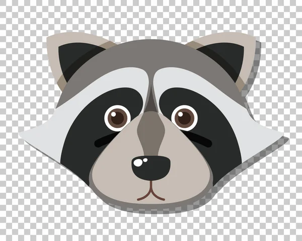 Raccoon Face Clip Art