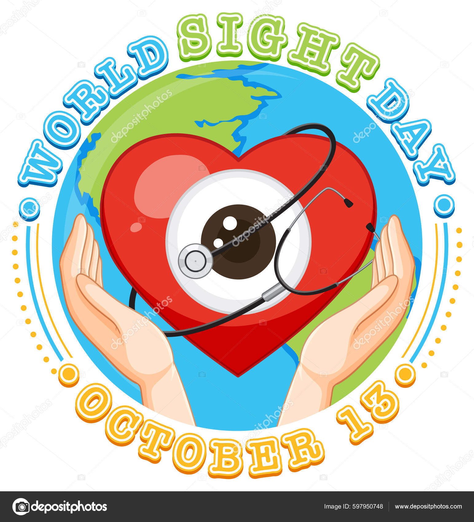 World Sight Day Poster Design Illustration Stock Vector by ... World Sight Day Poster Design Illustration Stock Vector by ...