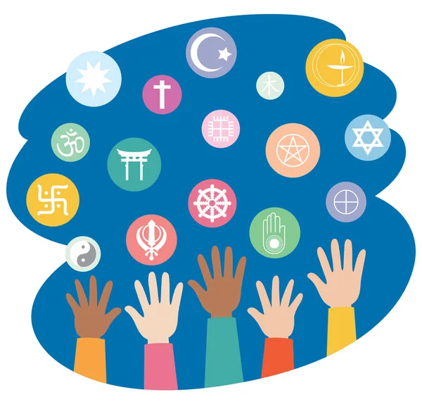 Imagens vetoriais Diversidade religiosa | Depositphotos