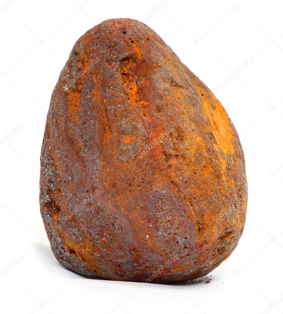 Iron ore - Magnetite and Hematite from Island of Elba, Italy. — Stock ...