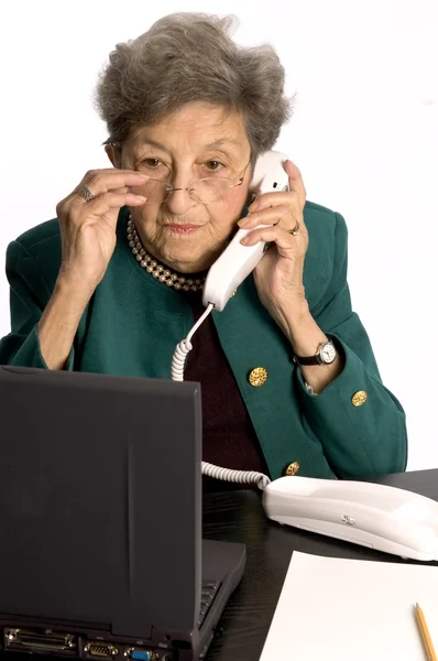 Old woman secretary Stock Photos, Royalty Free Old woman secretary ...