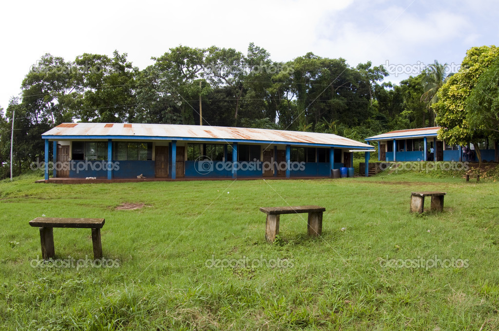 escuela rural nicaragua Centroamérica — Foto de stock © rjlerich #13420906