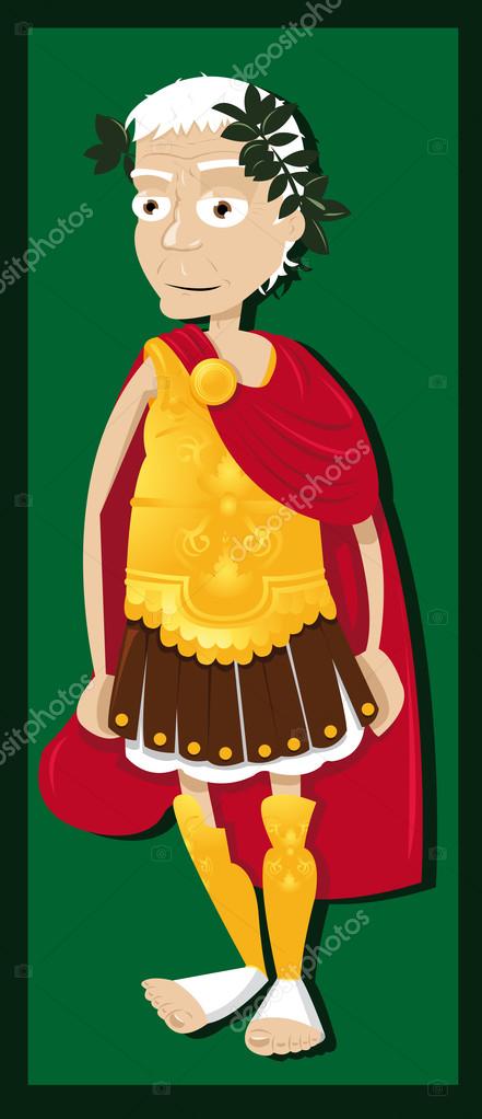 Julius Caesar Cartoon