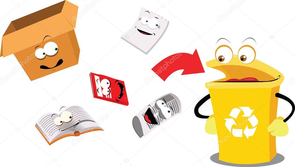 Papel de reciclaje Stock Vector by ©pcanzo 14042020