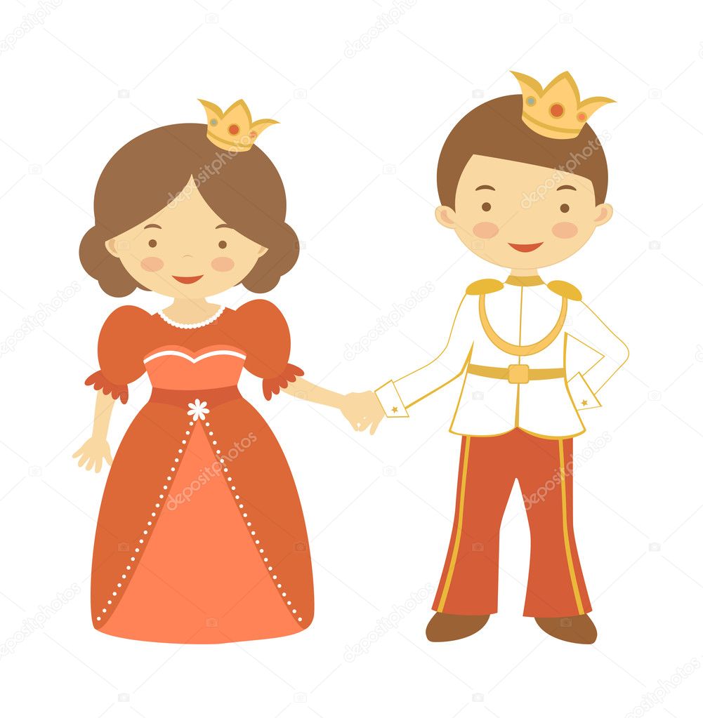 Príncipe y princesa Vector de stock #24984167 de ©Japanez