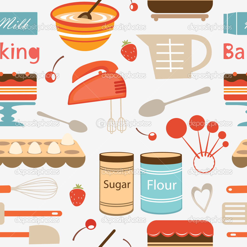 Baking pattern Stock Vector Image by ©Japanez #43691793