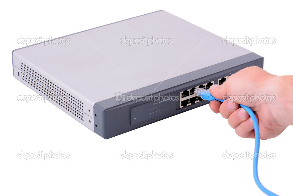 Network switch Stock Photo by ©hyrons 13080662