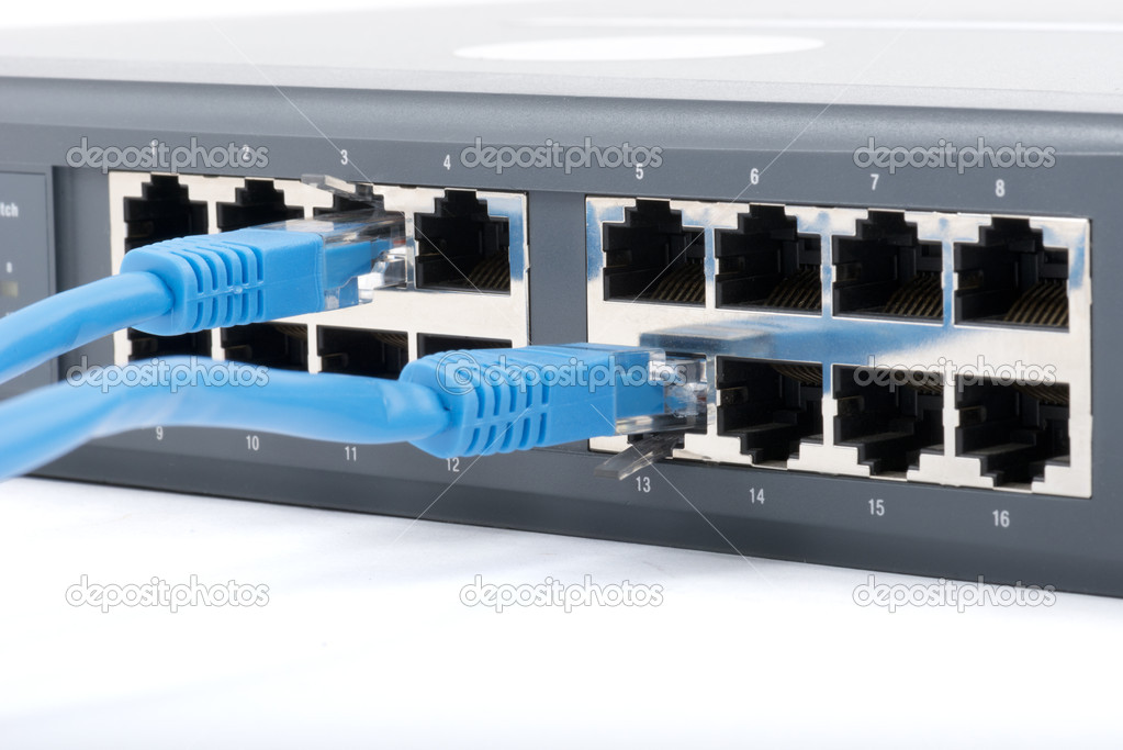 Network switch — Stock Photo © hyrons #13121836