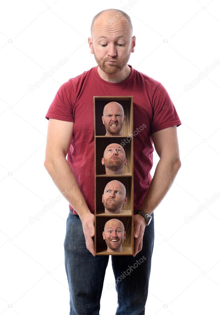 Multiple personalities — Stock Photo © hyrons #14865731 Multiple personalities — Stock Photo © hyrons #14865731