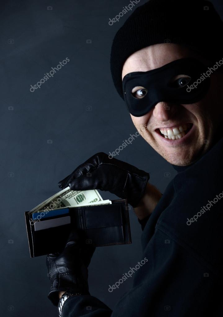 Thief stealing Stock Photo by ©hyrons 38122835
