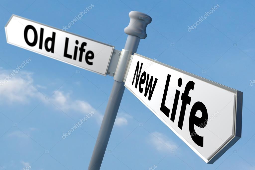 Sign of changing to new life Stock Photo by ©hyrons 51179581