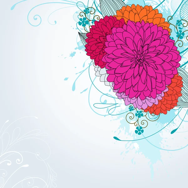 Floral background Stock Vector Image by ©Haramambura #12733699