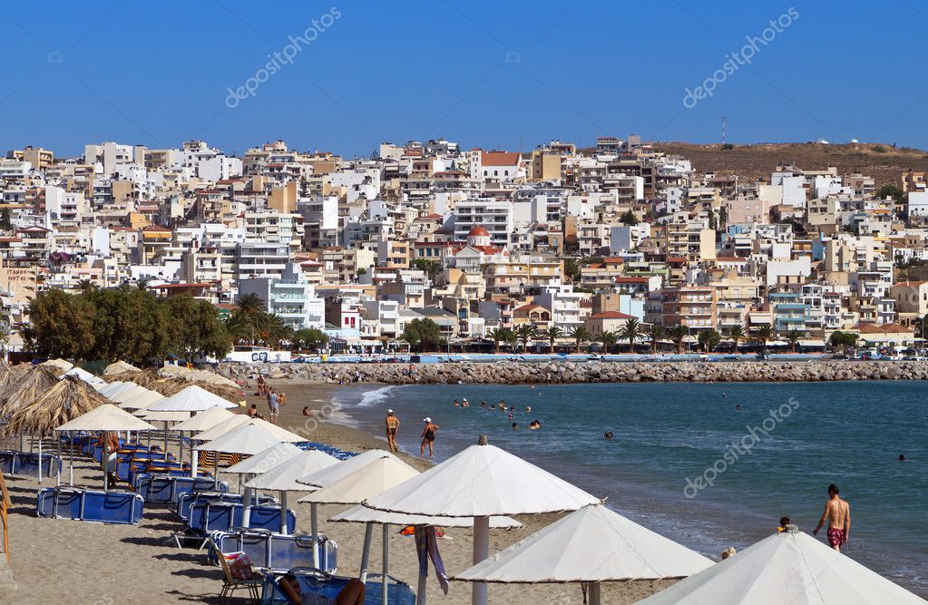 Sitia city at Crete siland in Greece — Stock Photo © Panos_Karas #12966697
