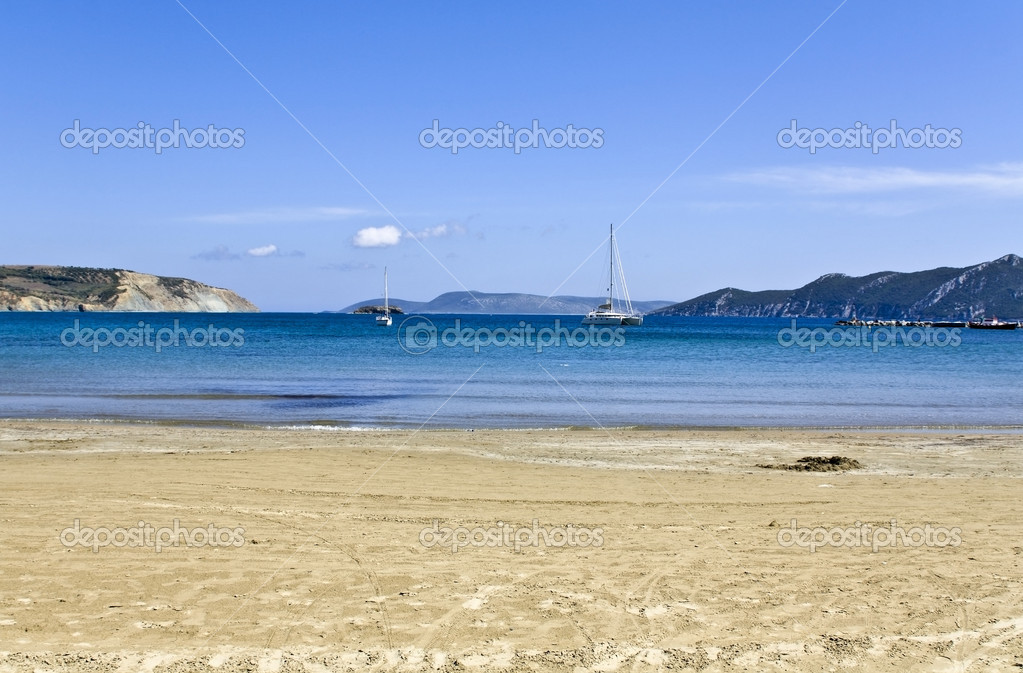 Methoni beach at Messinia, Greece Stock Photo by ©Panos_Karas 13145543