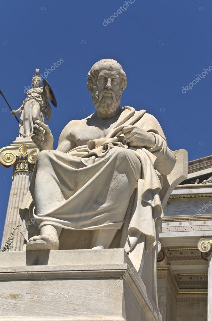 Plato statue at the Academy of Athens in Greece — Stock Photo © Panos ... Plato statue at the Academy of Athens in Greece — Stock Photo © Panos ...