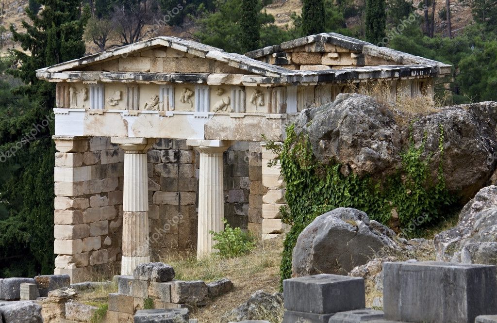 Ancient Delphoi in Greece — Stock Photo © Panos_Karas #14169080