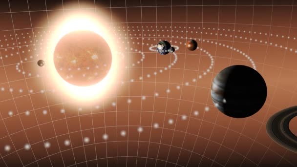 Solar System Animation Flash