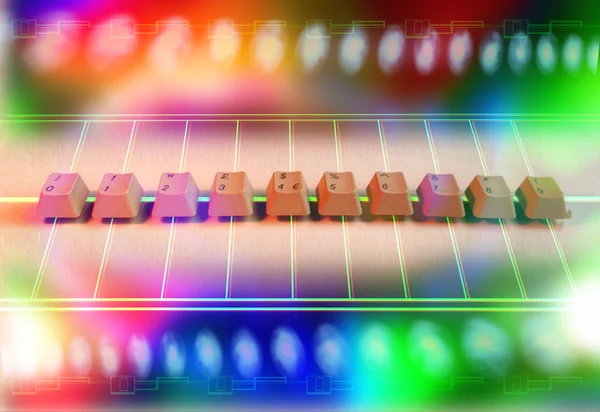 Messy keyboard Stock Photo by ©dubassy 12801830