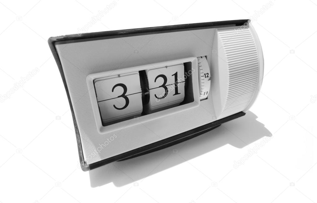 Flip clock numbers Stock Photo by ©dubassy 12794289