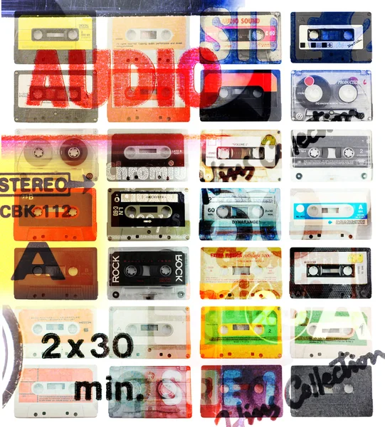 Old cassette collection Stock Photo by ©dubassy 12790427