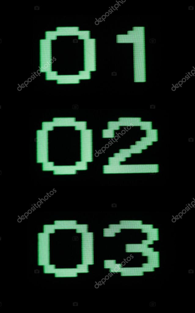 Tv numbers — Stock Photo © dubassy #12814194
