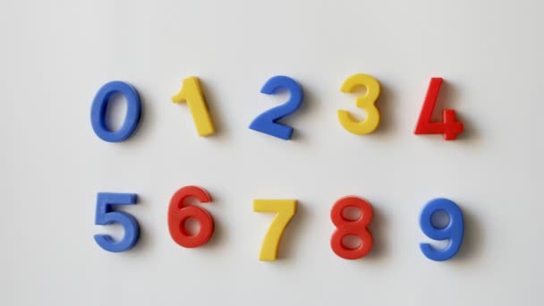 Number fridge magnets — Stock Photo © dubassy #12789217