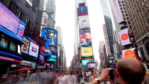 Time Lapse Times Square in New York — Stock Video © JJFarquitectos ...