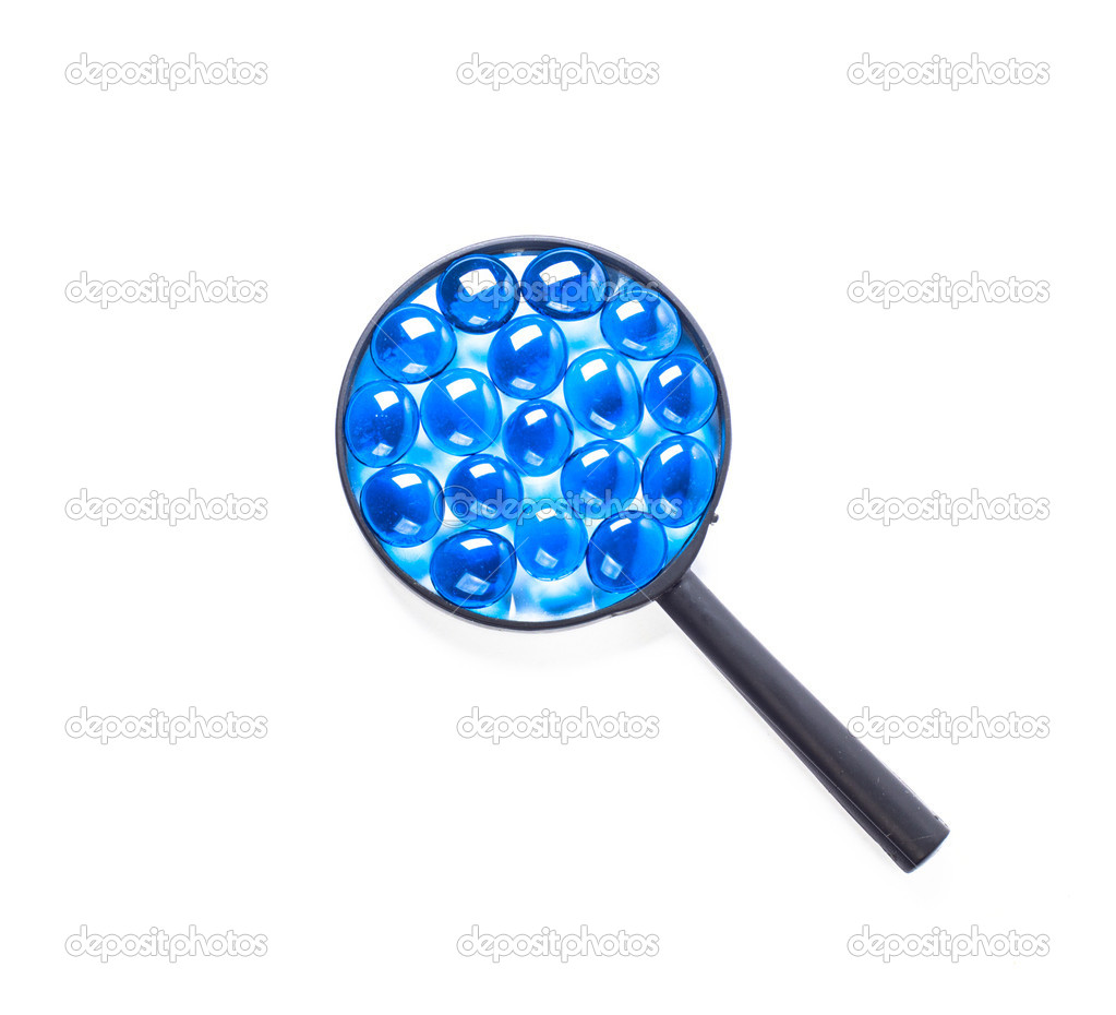 Lupa on the white background Stock Photo by ©antonsov85 18016221