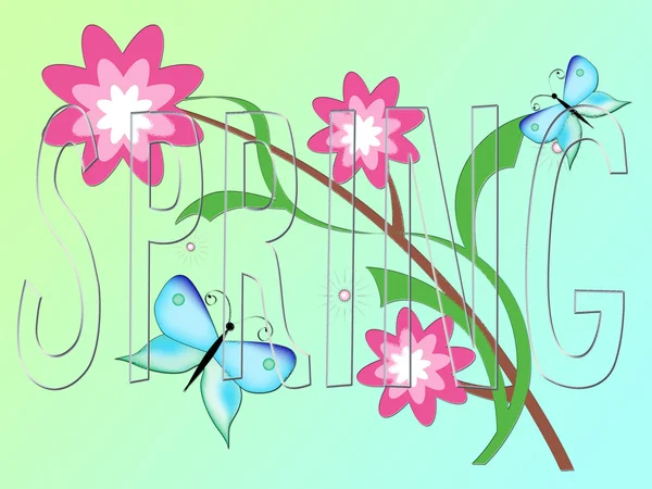 Kreslené jaro stock fotografie, royalty free Kreslené jaro obrázky ...