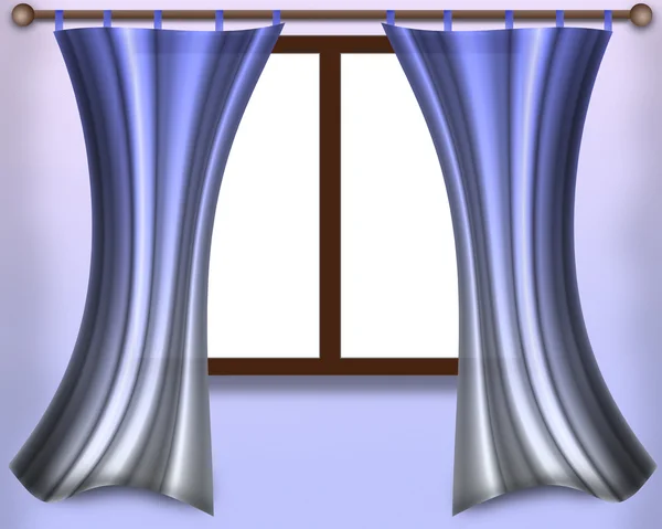 Window frame curtains Stock Photos, Royalty Free Window frame curtains ...