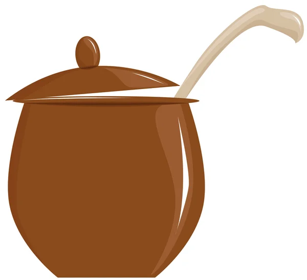 Cooking clay pot Vector Art Stock Images | Depositphotos