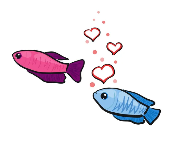 Fish In Love