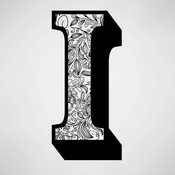 Vintage initials letter h — Stock Vector © pocike #12548265