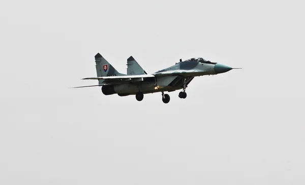 Russian MIG-29 fighter jet at an airshow — Stock Photo © ros1922 #13206367