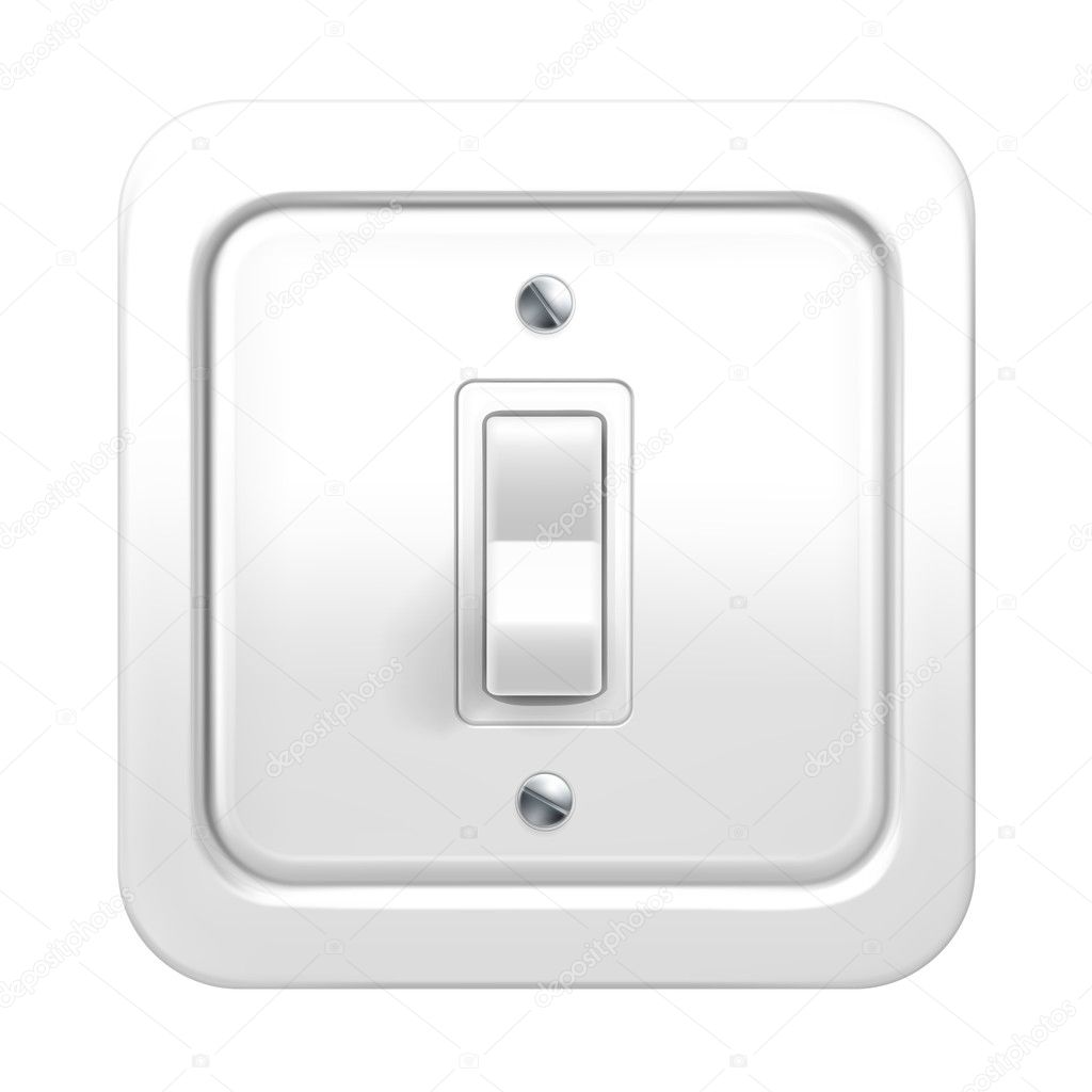 Light switch, vector Stock Vector by ©natis76 12825510 Light switch, vector Stock Vector by ©natis76 12825510