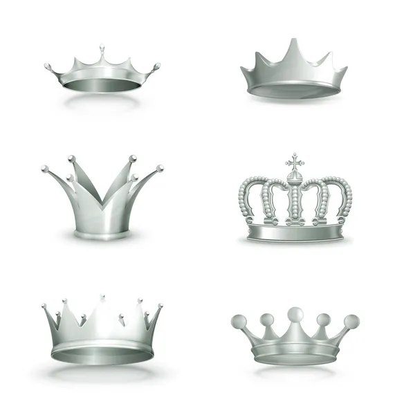 Silver crown Stock Vectors, Royalty Free Silver crown Illustrations ...