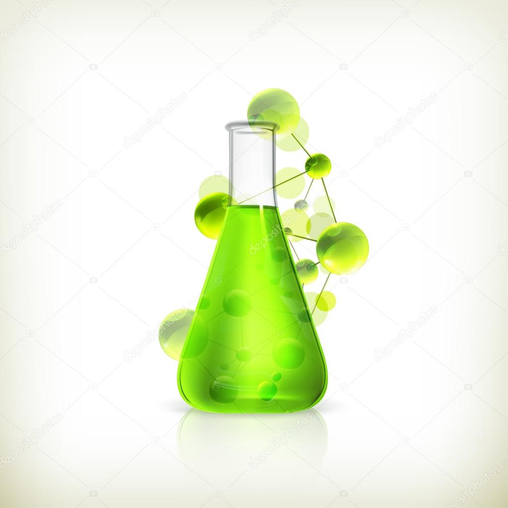 Laboratory flask — Stock Vector © natis76 #16241169 Laboratory flask — Stock Vector © natis76 #16241169