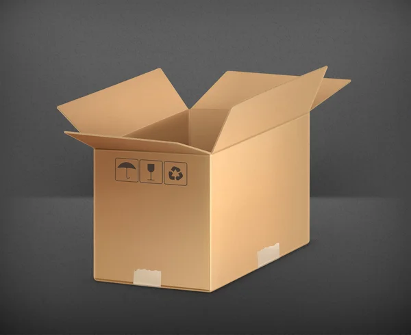 Open carton box Stock Vector Image by ©natis76 #12834006