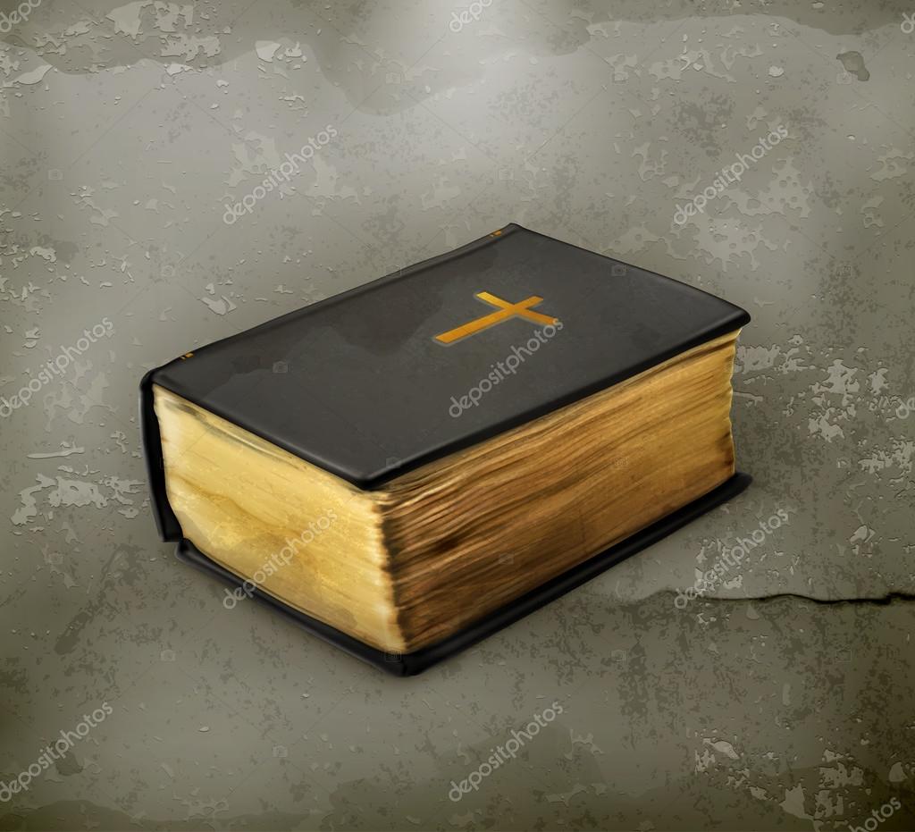 Biblia viejo estilo vector Vector de stock por ©natis76 31520785