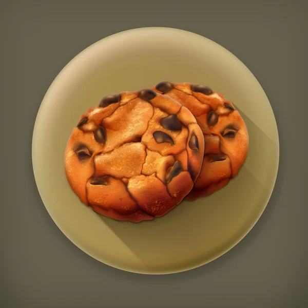 Galletas horneadas imágenes de stock de arte vectorial | Depositphotos